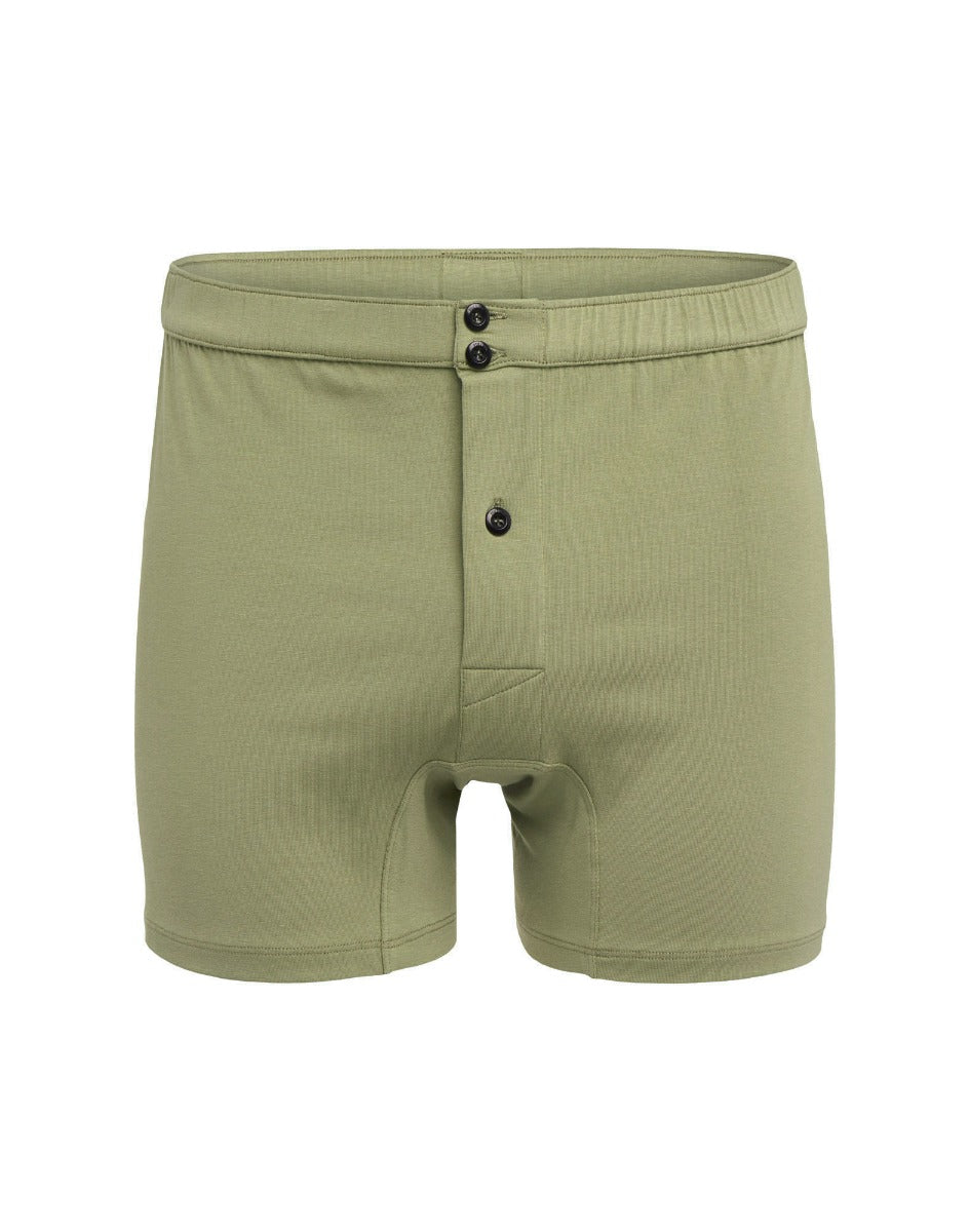 KHAKI PARACHUTE BOXER SHORTS | PULLIN