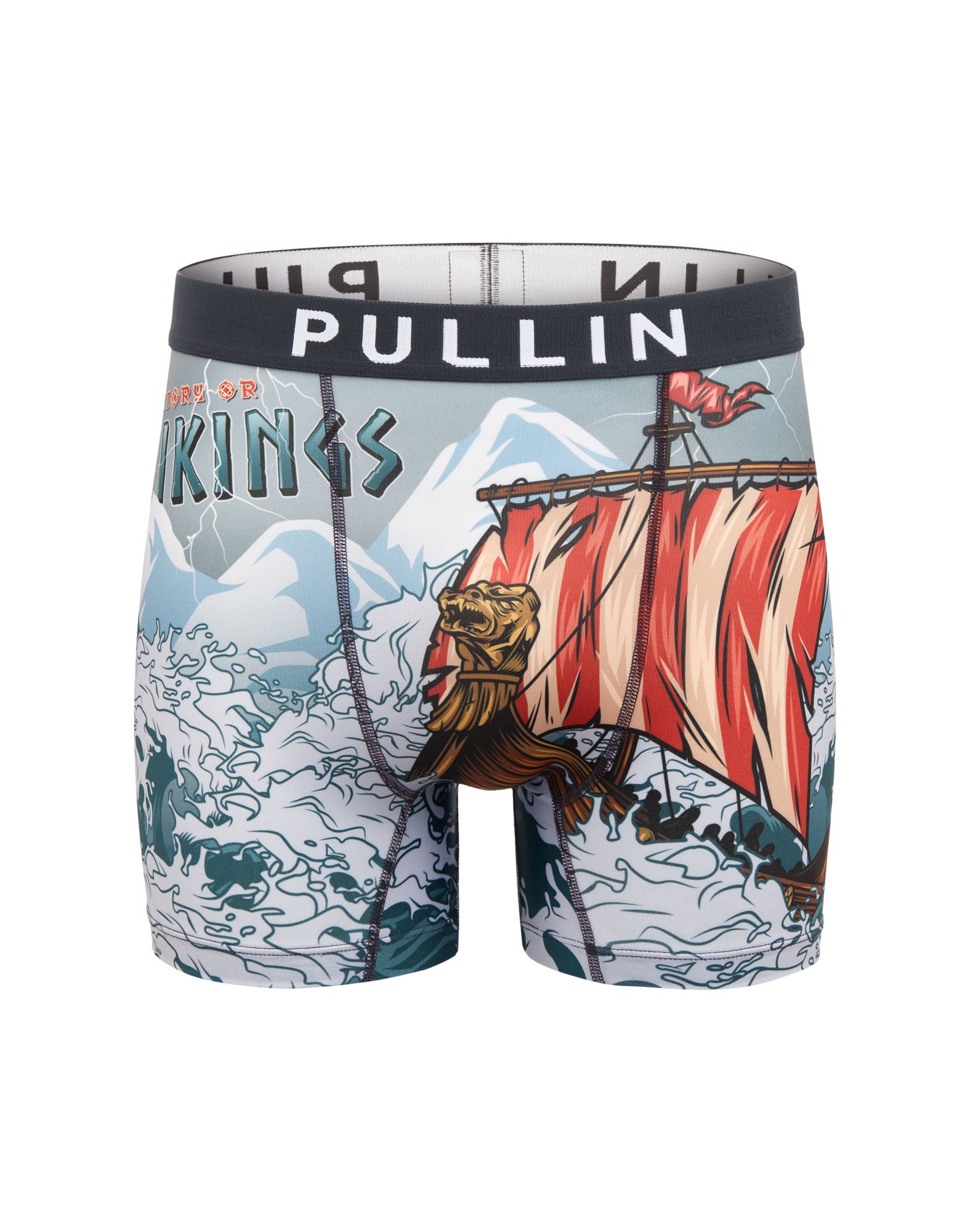 VIKINGS LONG BOXER SHORTS | PULLIN