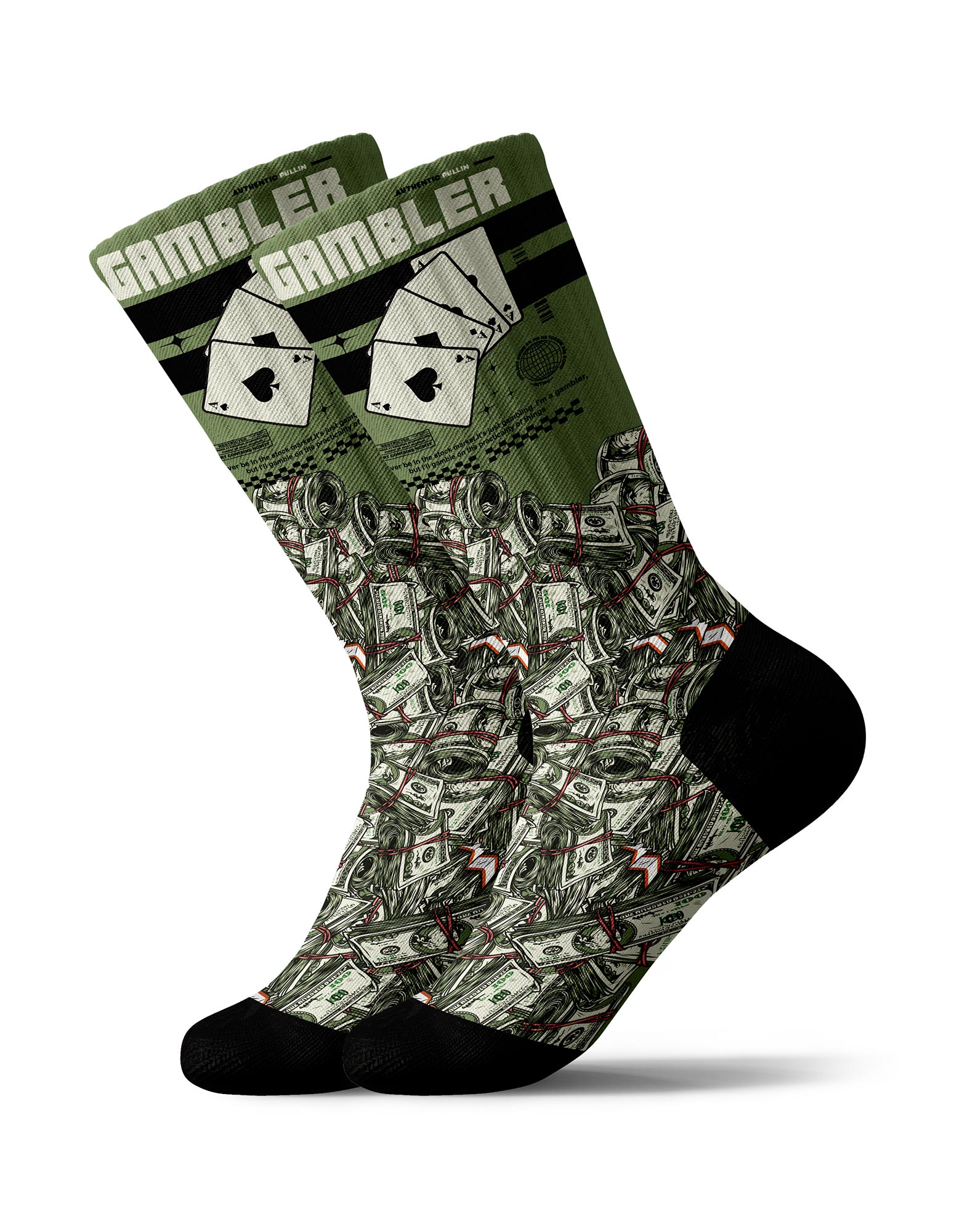 CASH SUBLIMATED SOCKS | PULLIN