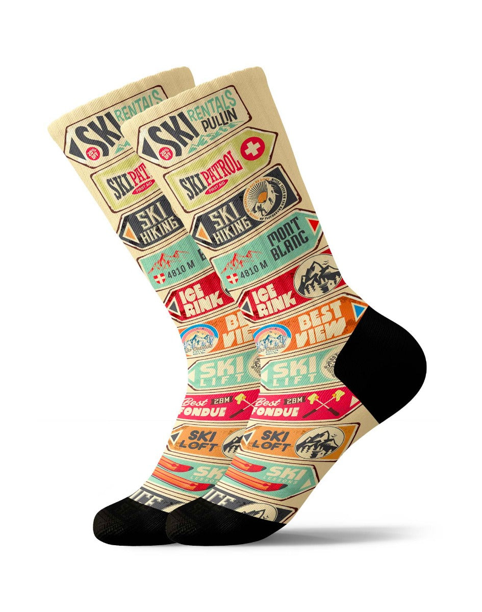 SKISIG SUBLIMATED SOCKS | PULLIN