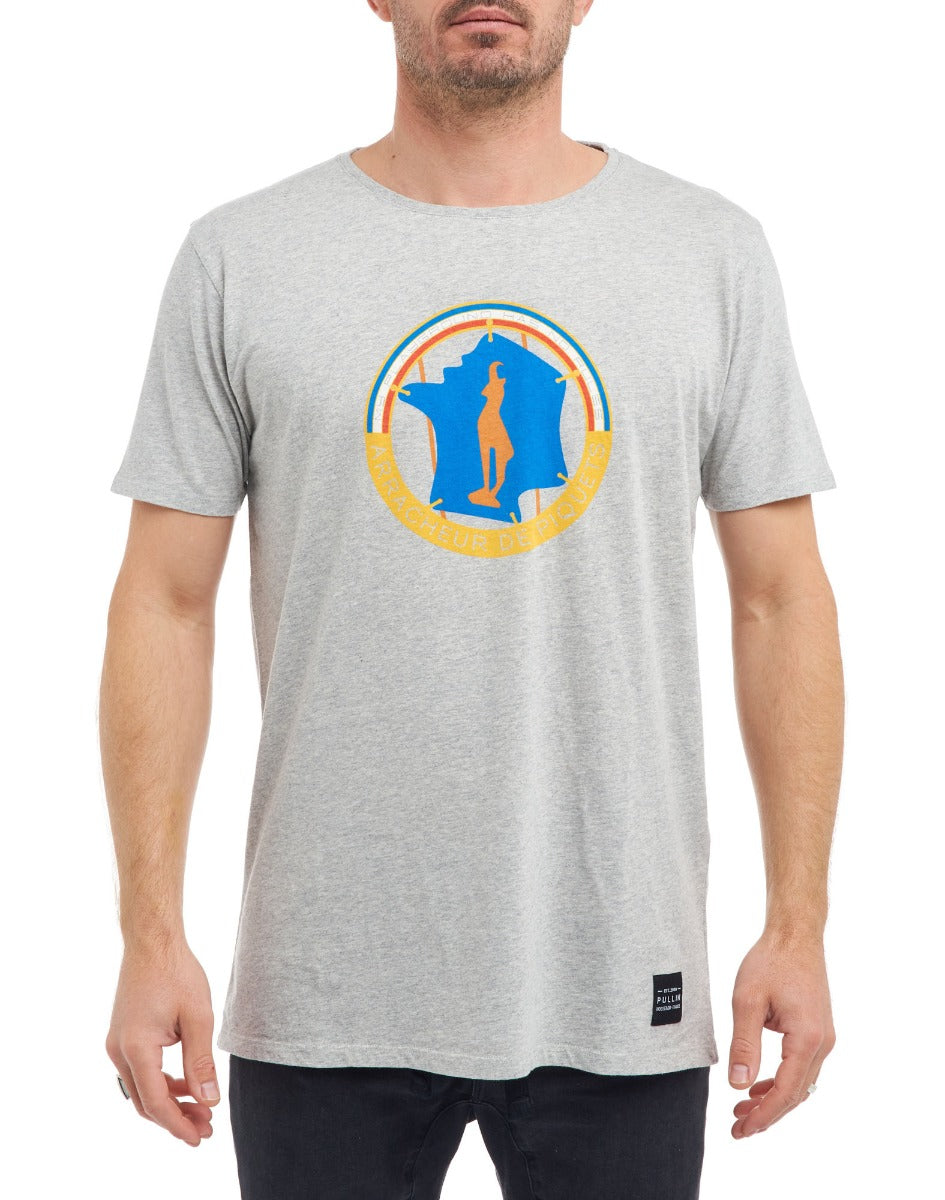 GREY T-SHIRT | PULLIN