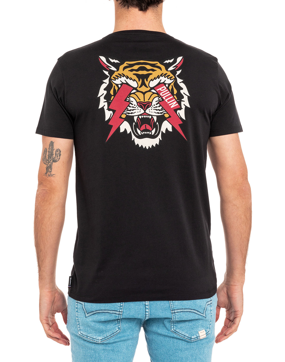 TIGERBOLTBLACK T-SHIRT | PULLIN